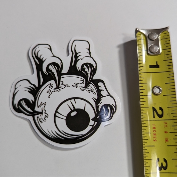 Source Unknown | Design | Claw And Eyeball Sticker | Poshmark